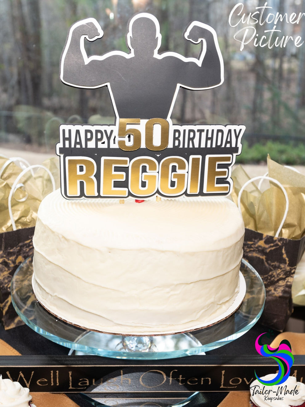 Custom Cake Topper | Tailor-Made Keepsakes